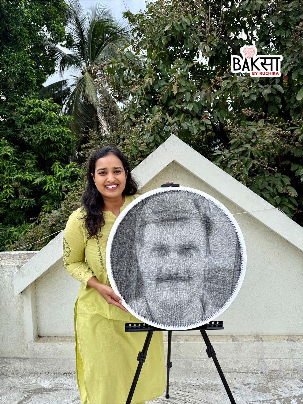 Face Portrait String Art – baksabyr