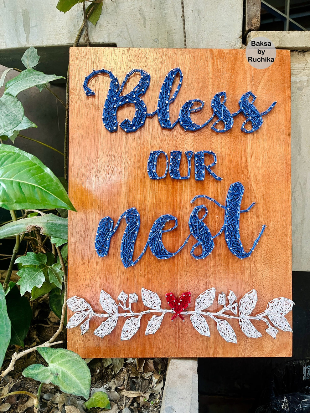 Bless our Nest String Art – baksabyr